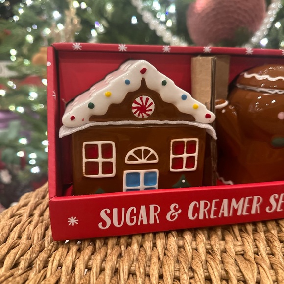 LANG | Holiday | Lang Gingerbread Man House Sugar Cream Creamer Set ...